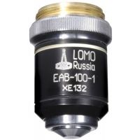 LOMO Objective, Achromat, 100x, 1.25 N.A., Oil Immersion, RMS EAB100 ...