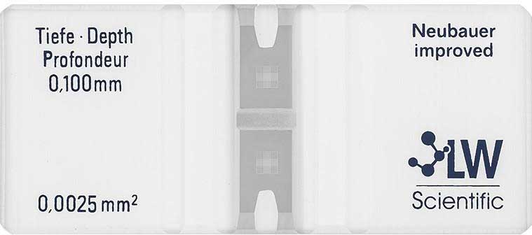 LW Scientific Hemacytometer Neubauer Counting Chamber FREE S&H CTL-HEMM ...