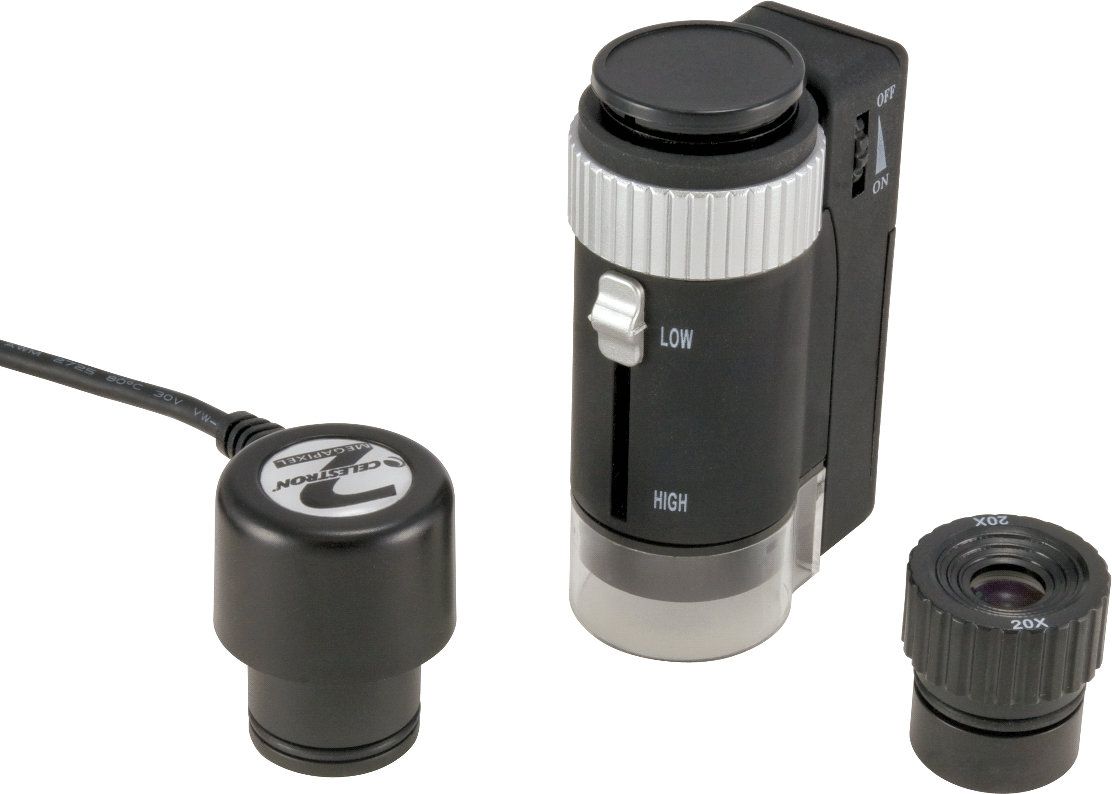 Celestron Handheld Digital & Optical Microscope 44306. Celestron